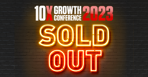 NEW SEATS: Unlock The Ultimate 10X Growth Conference Experience | Grant ...