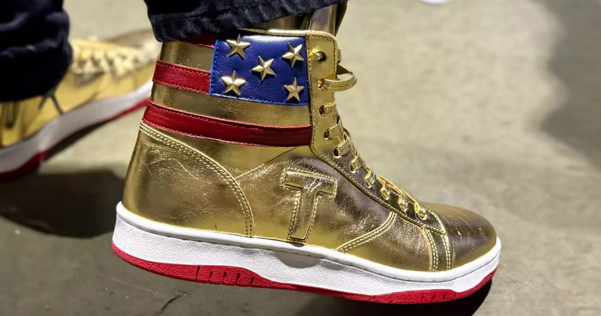 Amid Controversy, Donald Trump Debuts Shoes | Grant Cardone - 10X Your ...