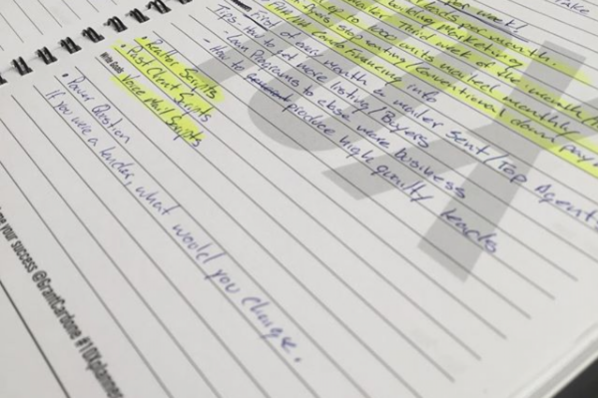 10X Planner - Grant Cardone - 10X Your Business and Life